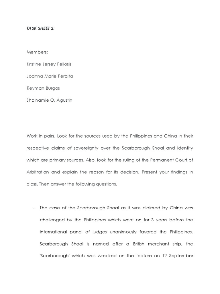 TASK SHEET 2 - UNDERSTANDING SOURCES (Week 2) | PDF