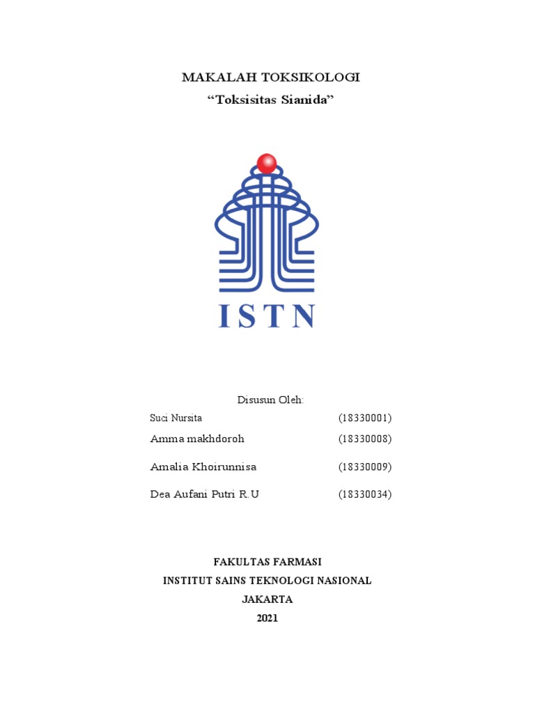 Toksisitas Sianida: Definisi dan Penanganan | PDF