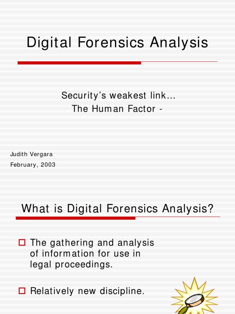 Digital Forensics Analysis | PDF | Digital Forensics | Forensic Science