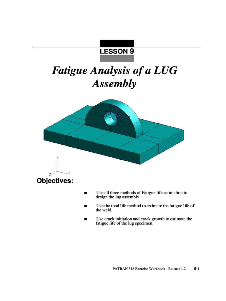 F Fatigue Analysis of A LUG Atigue Analysis of A LUG Assembly Assembly ...