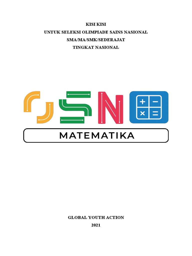 Kisi Kisi Matematika Osn Gya | PDF | Metode & Bahan Ajar
