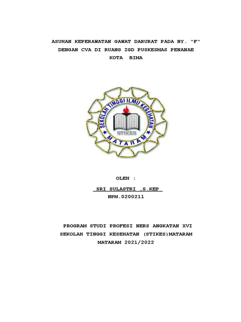 Askep Gadar Cva | PDF