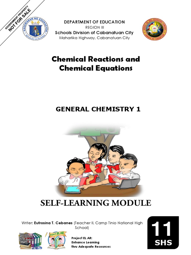 Chemical Reactions and Chemical Equations: General Chemistry 1 | PDF ...
