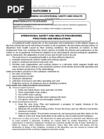 Tle 7 Cookery Ohsp | PDF | Occupational Safety And Health | Safety