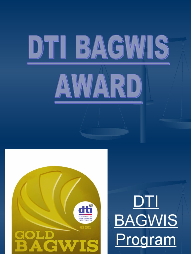 DTI-CE-BAGWIS New Guideline Presentation Material 2017 | PDF | Retail ...