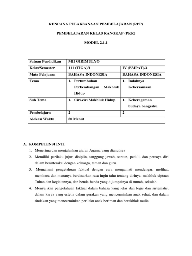 PKR RPP MODEL 2.1.1-Dikonversi | PDF