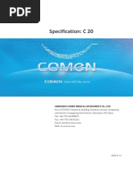 COMEN Brochure V1.6 20230722 | PDF | Monitoring (Medicine) | Neonatal Intensive Care Unit