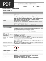 FISPQ Sabonete Scott® Spray Uso Geral 400ml | PDF | Embalagem e rotulagem