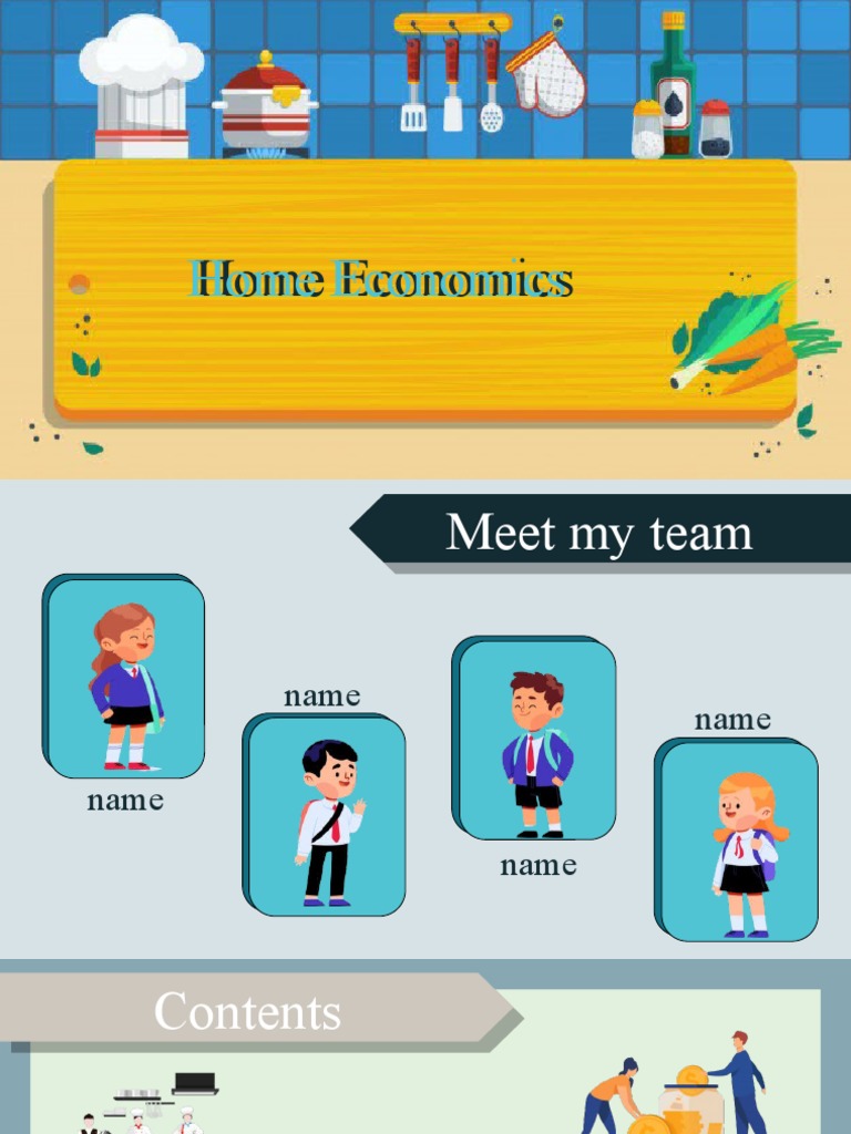 Home Economics | PDF | Home Economics | Learning