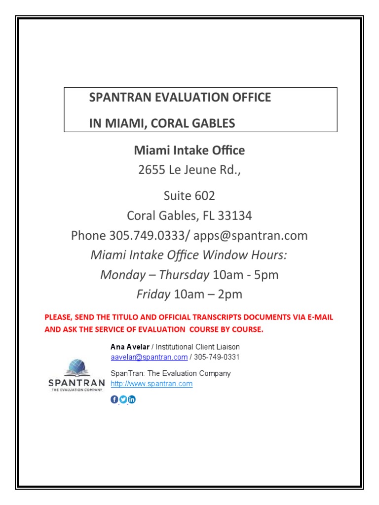 Spantran Eval by General Analysis | PDF