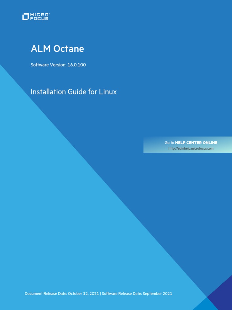 ALM Octane: Installation Guide For Linux | PDF | Computer Cluster ...
