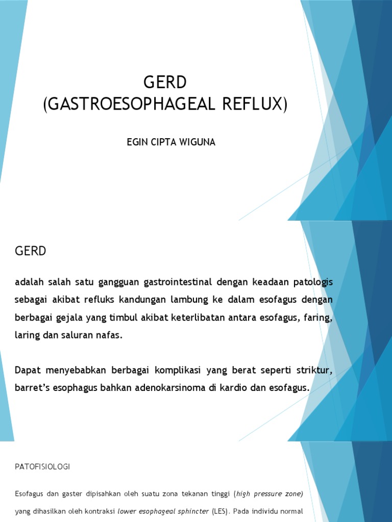 GERD | PDF