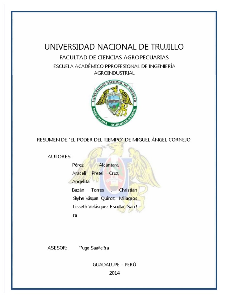 El Poder Del Tiempo Resumen Miguel Angel Cornejo | Download Free PDF ... El Poder Del Tiempo Resumen Miguel Angel Cornejo | Download Free PDF ...