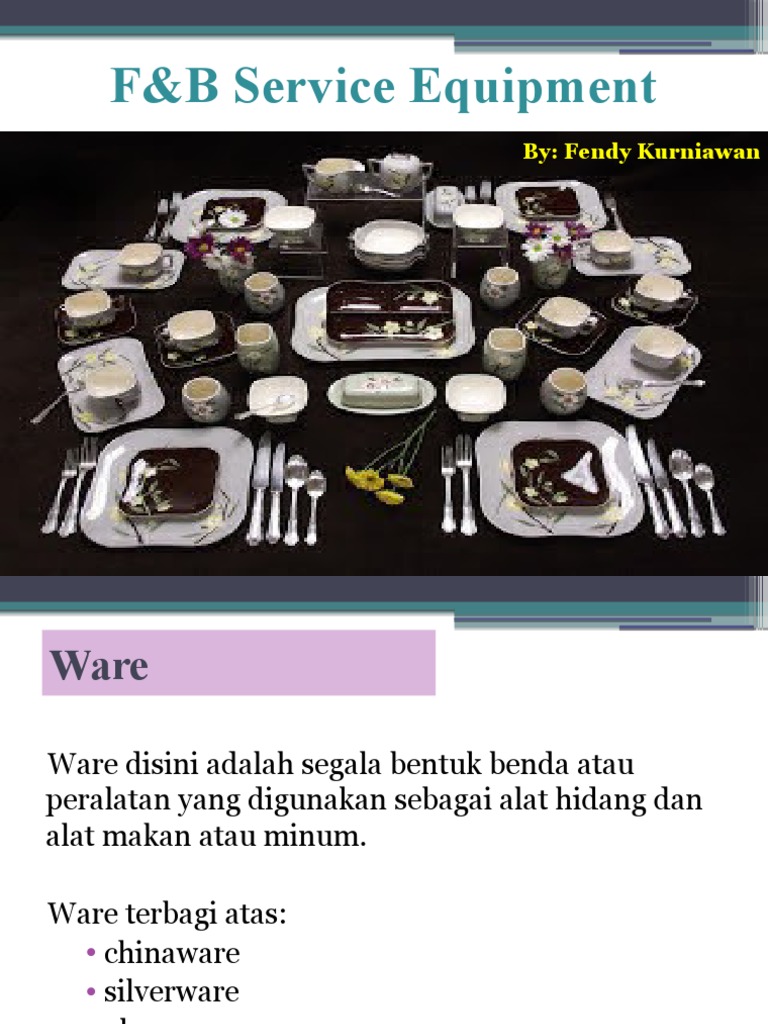 F&B Service Equipment | PDF