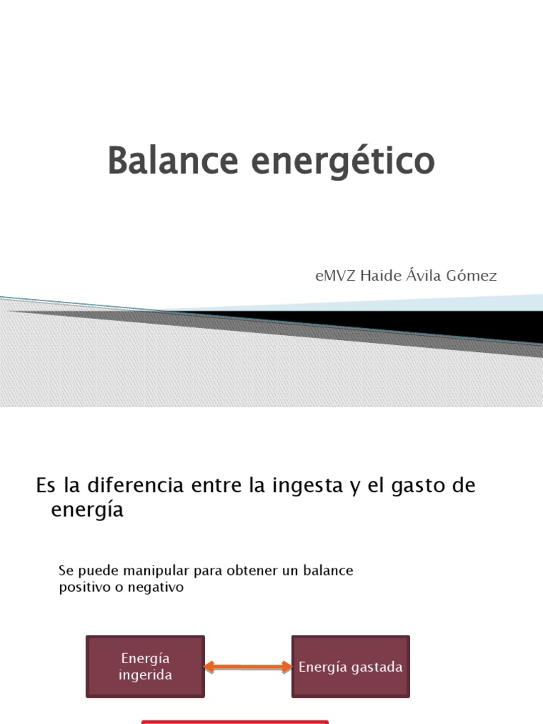 Balance Energético | PDF | Respiración celular | Bioquímica