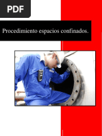 Procedimiento de Trabajo en ESPACIOS CONFINADO | PDF | Higiene ...