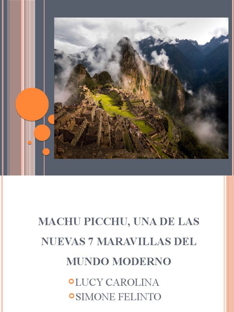 Machu Picchu | PDF | Ciencias sociales