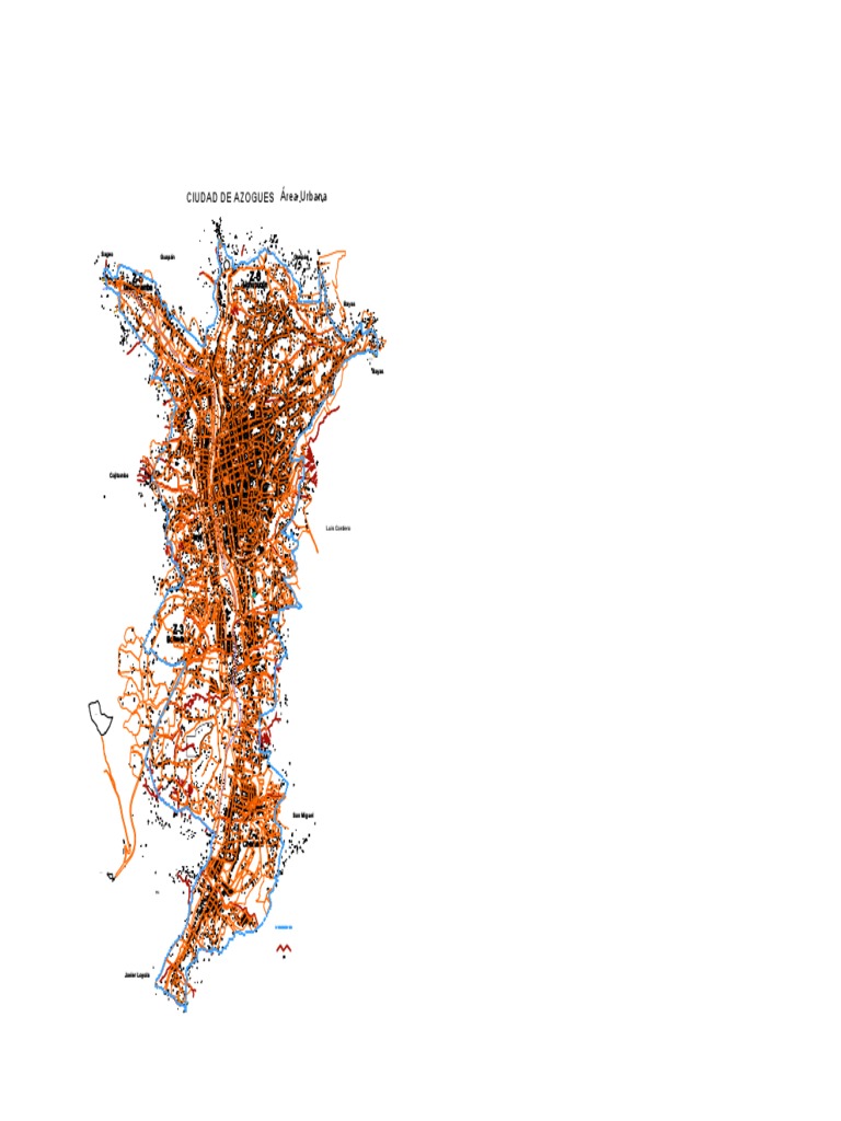 Azogues Mapa | PDF