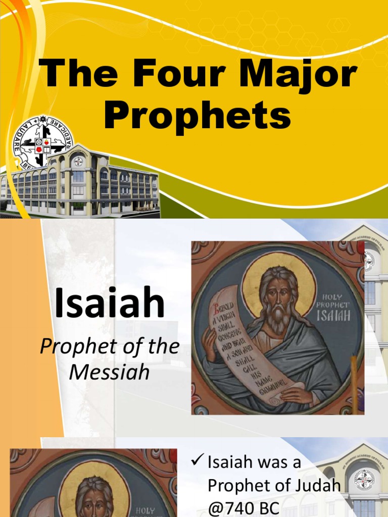 Major and Minor Prophets Overview | PDF | Daniel (Biblical Figure ...