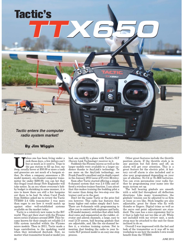 Tactic's: Tactic Enters The Computer Radio System Market! | Download ...