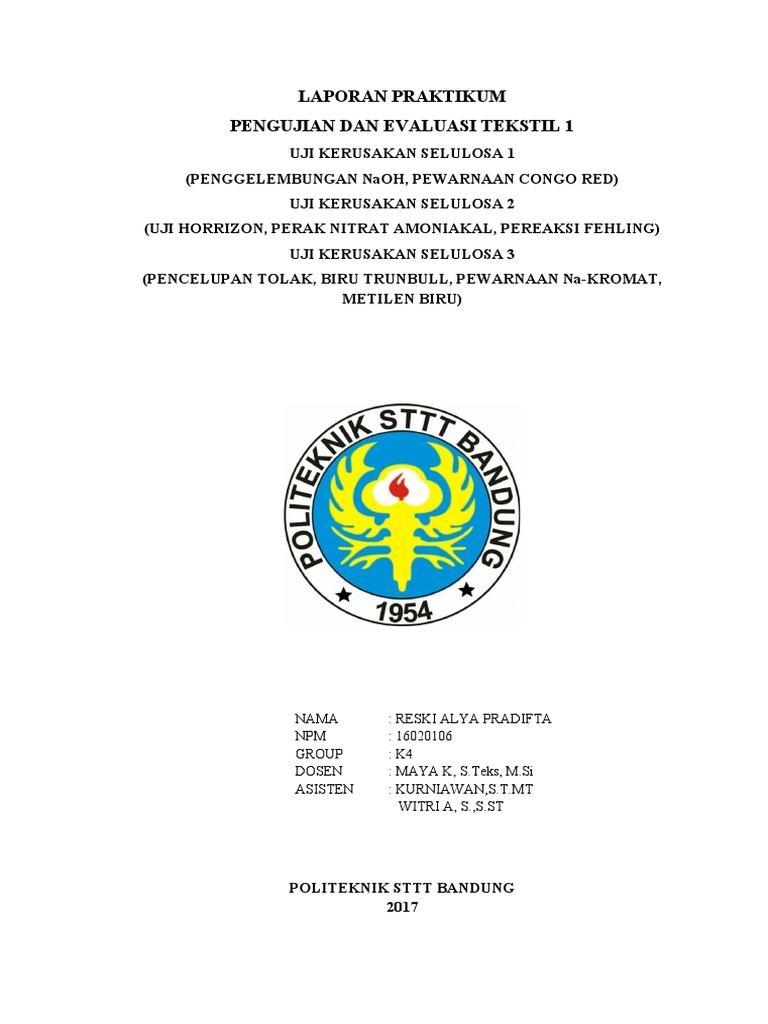 Lap. Prak. Eval 1 | PDF