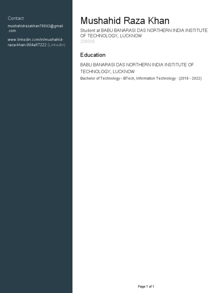 Profile | PDF