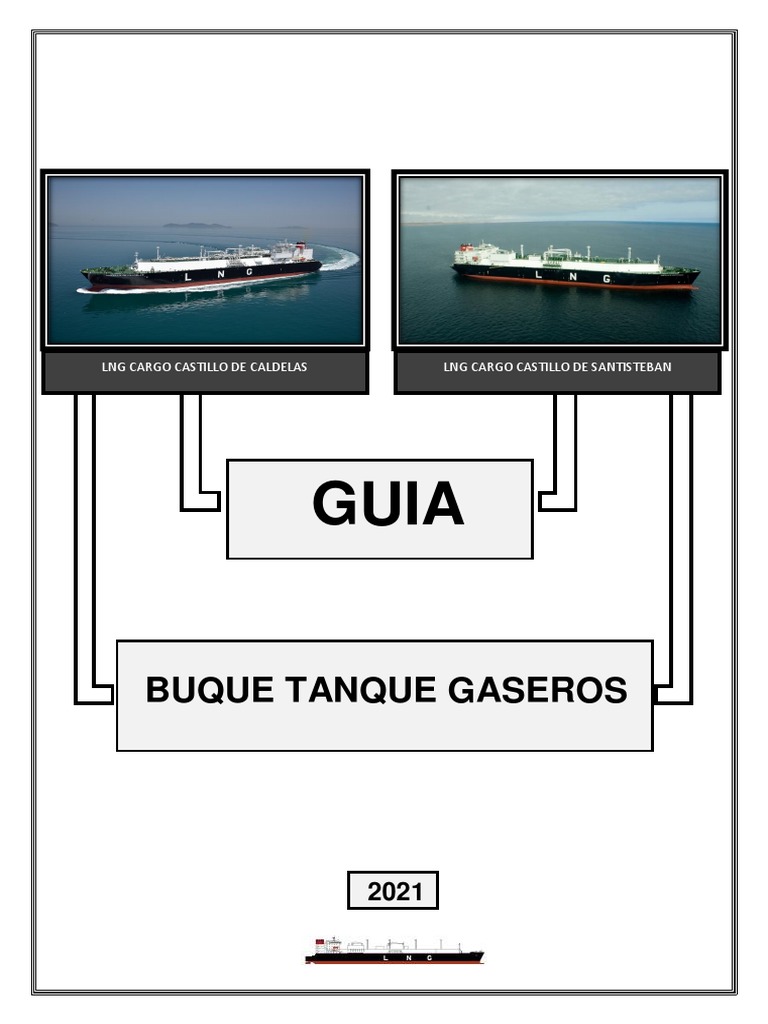 Guia Buque Tanque Gasero - 2021 | PDF | Gas natural licuado | Gas natural