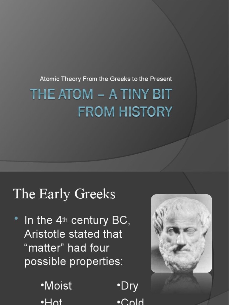 Chem 11 Unit 7 PPT 1 Hebden | PDF | Atoms | Atomic Nucleus