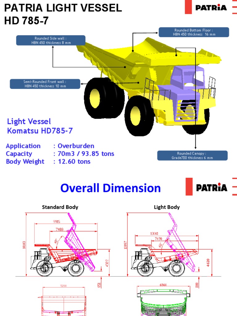 Patria Light Vessel HD 785-7 | PDF | Mechanical Engineering