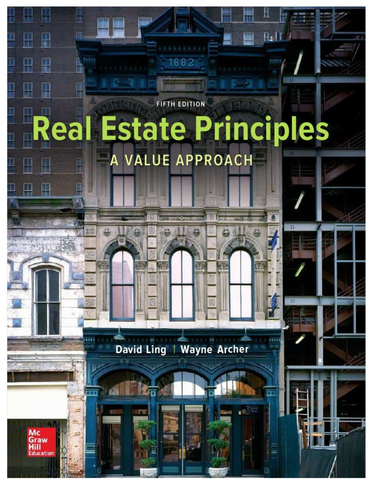 PDF Real Estate Principles 5th Edition DD | PDF | Real Estate Appraisal ...