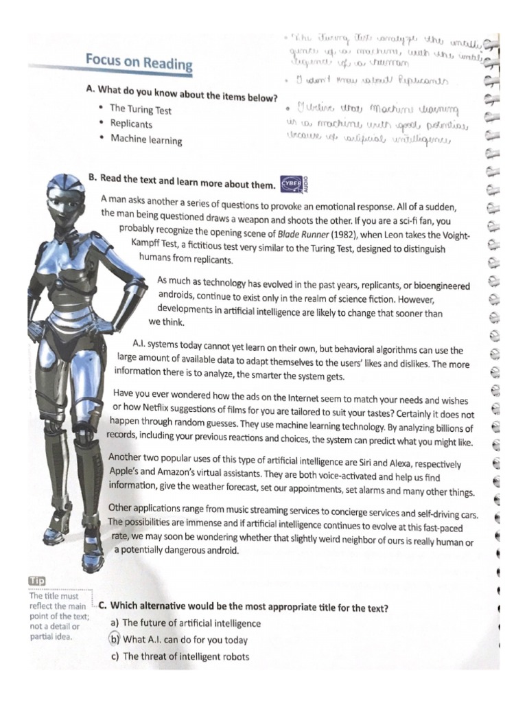 Lesson 8 - English Focus On Reading | PDF