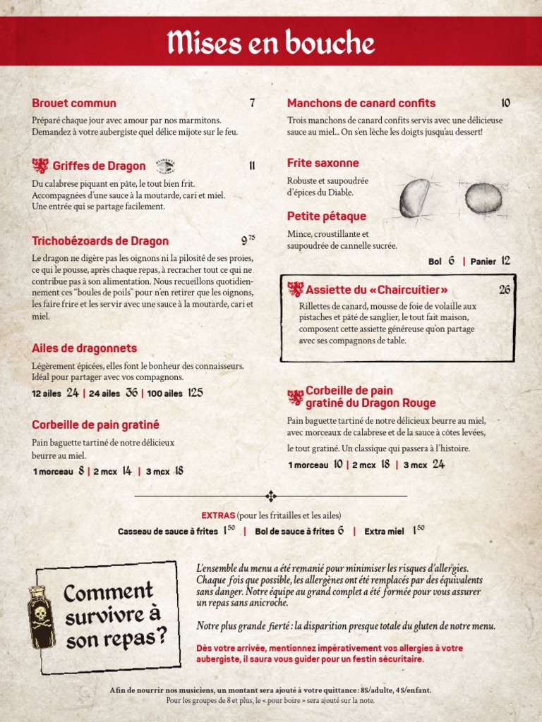 ADR Menu RDC 2021 FINAL WEB BeignetsV2.2 2 1 | PDF | sauce | Pains