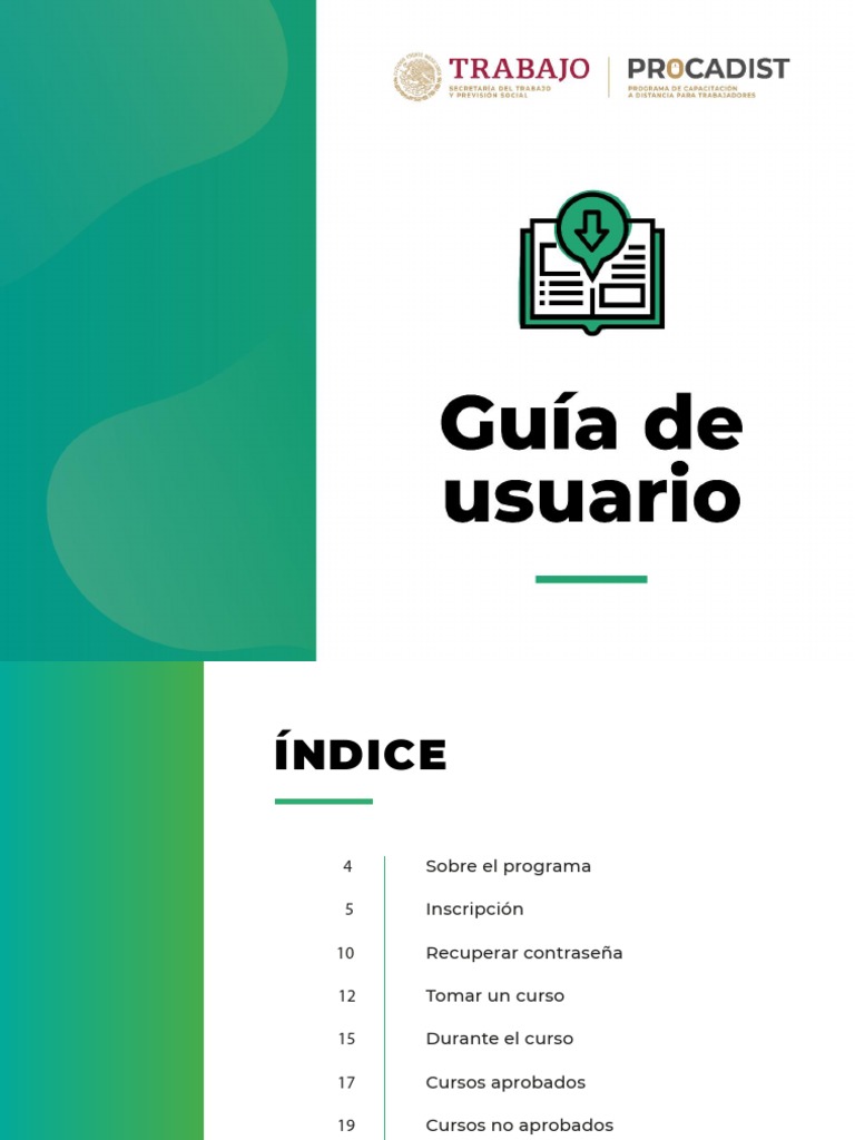 Guia Procadist | PDF | Contraseña | Informática