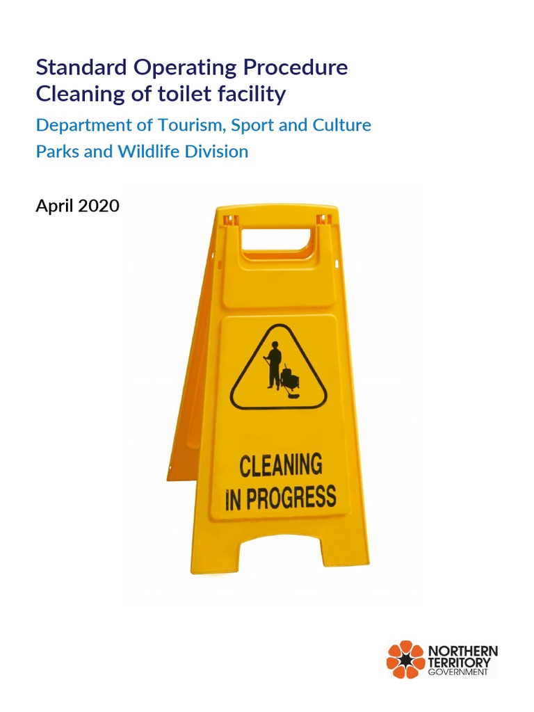 Standard Operating Procedure Cleaning Toilet Facility | PDF | Hygiene ...