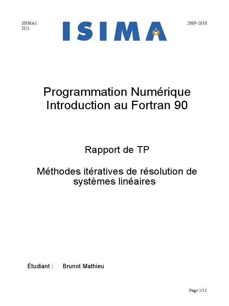 Rapport tp2 | PDF | Informatique | Informatique