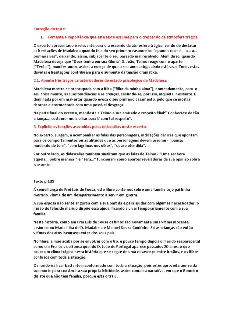 Texto Portugues | PDF | Clássicos