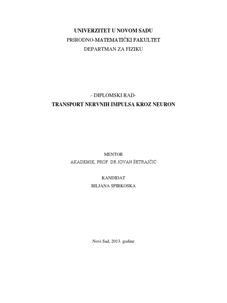 Biljana Spirkoska - Diplomski Rad - Konacna Verzija (d-644) | PDF