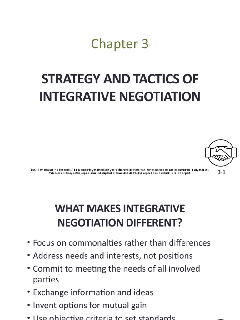 Slides-Unit 3 (Chapter3) | PDF | Negotiation | Cognition
