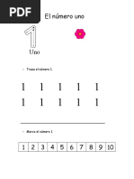 Fichas Numeros 1,2,3 | PDF