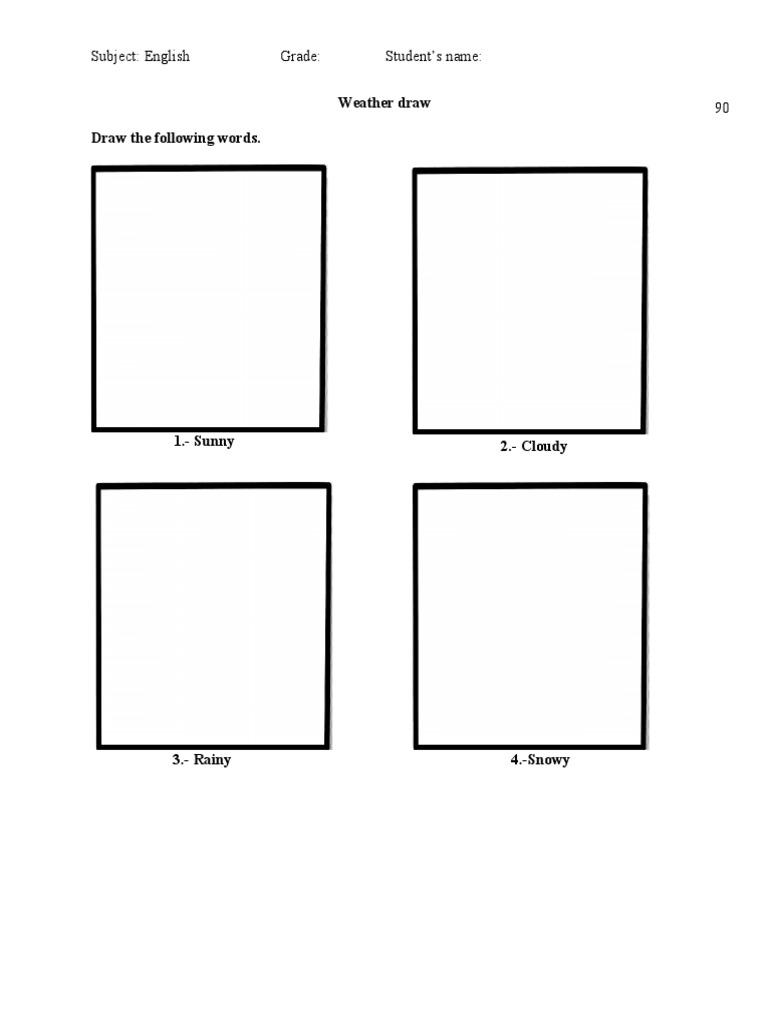 Weather Draw 1 | PDF
