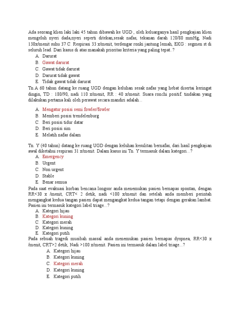 Soal UTS Kritis | PDF