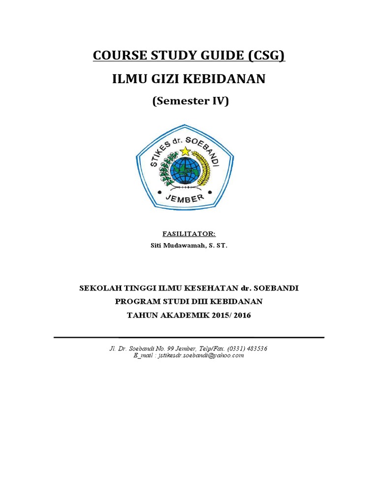 Course Study Guide | PDF