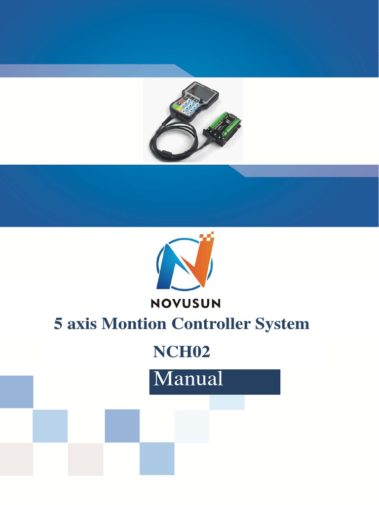 Manual Controladora NVCNC - NCH02 - EN | PDF | Power Supply | Numerical Control