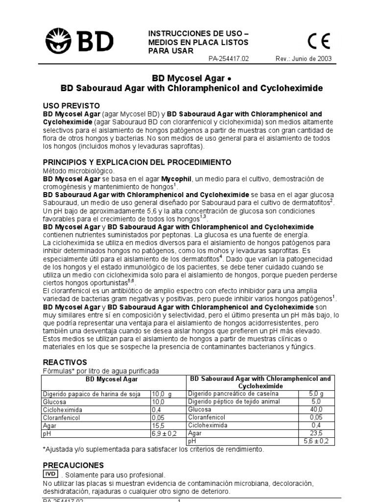 Cicloheximida | PDF | Patologia clinica | Especialidades Medicas