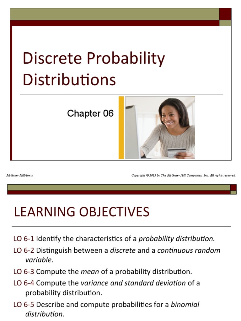 Discrete Probability Distributions: Mcgraw-Hill/Irwin | PDF ...