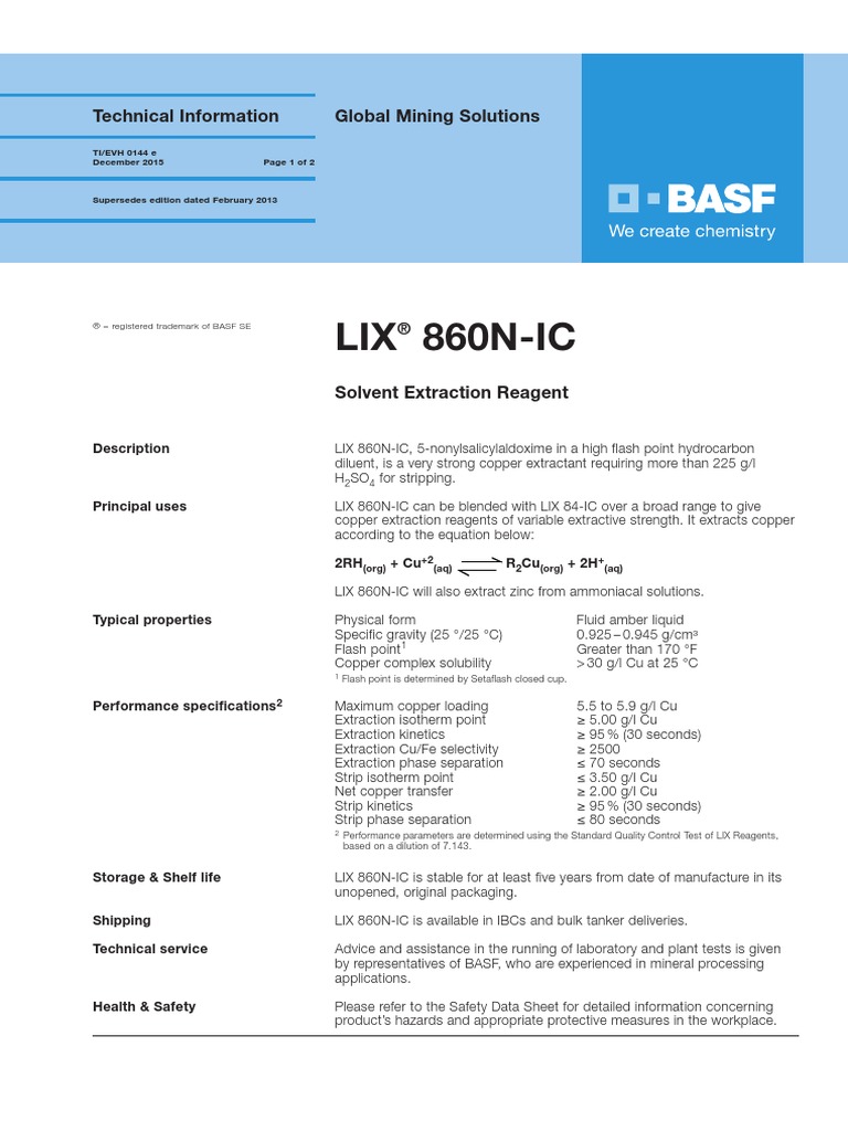LIX 860N-IC: Technical Information Global Mining Solutions | PDF ...