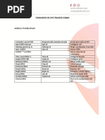 Comandos SMS CONCOX | PDF | Arquitectura de internet | Protocolos de comunicaciones