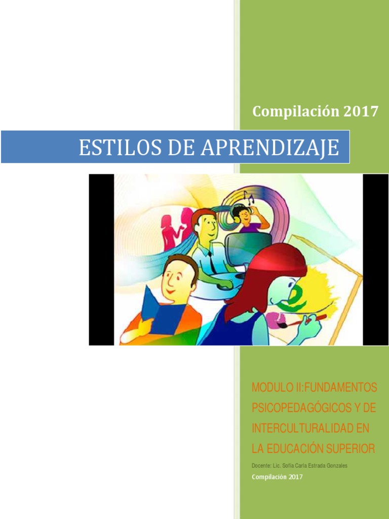Estilos de Aprendizaje en Educación Superior | PDF | Aprendizaje ...