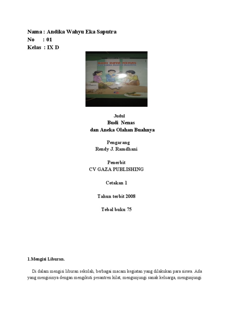 Nama - Andika Wahyu Eka Saputra | PDF