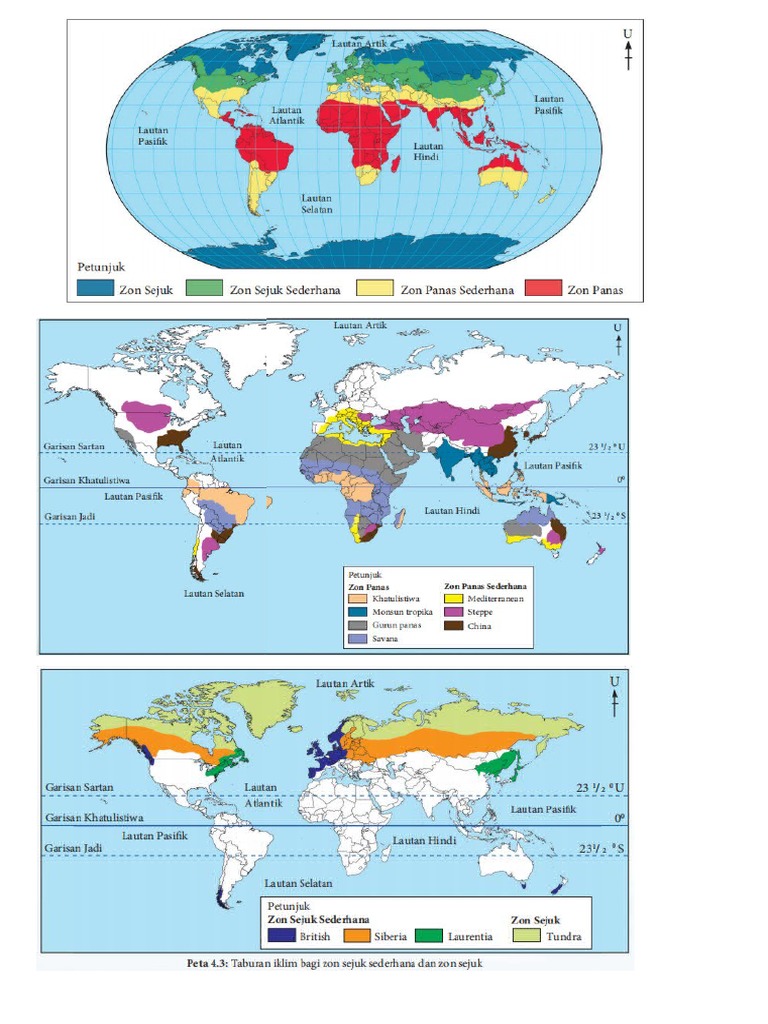 Peta Zon Dunia Iklim | PDF